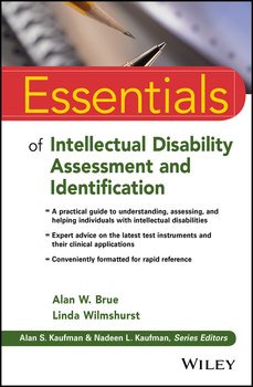 Essentials of Intellectual Disability Assessment and Identification ...